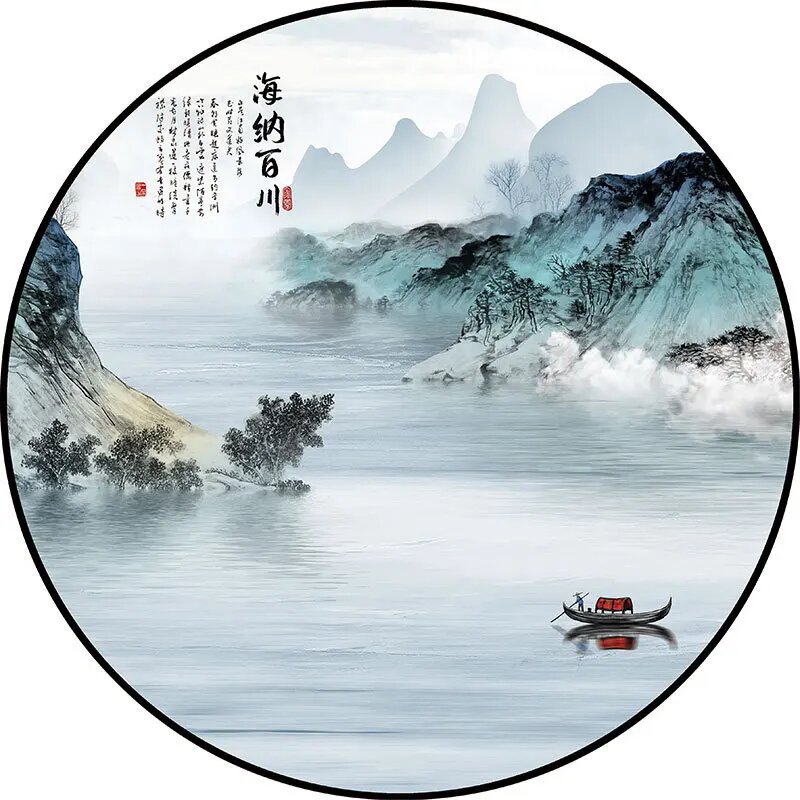 Набор Для Вышивания Крестиком DMC: Китайский Пейзаж В Стиле Чжаннань, Вдохновленный Домашним Декором, Ручная Работа