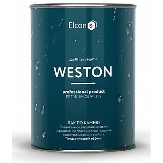 Лак по камню и кирпичу Elcon Weston, 2 л