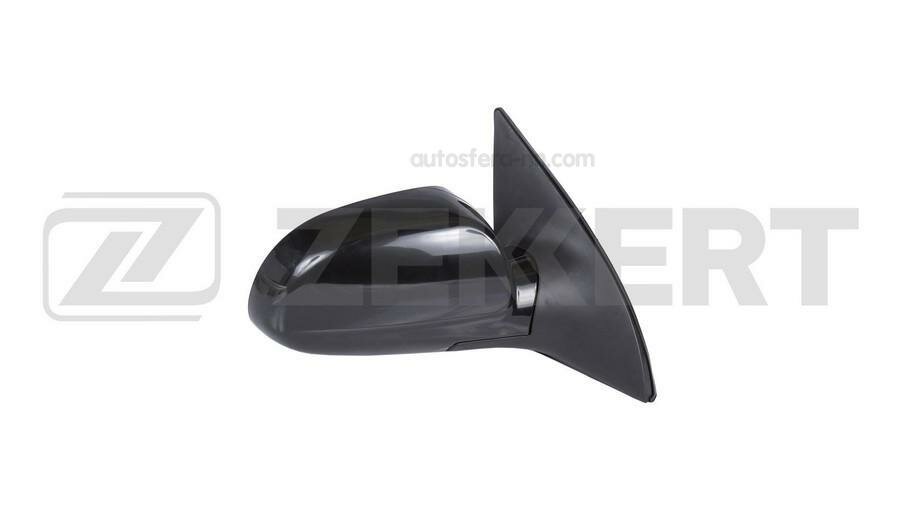 ZEKKERT SP4186 Зеркало в сборе правое / черное / выпуклое / эл регул / Chevrolet Lacetti (J200) 03-