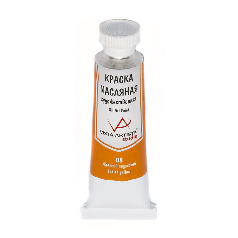 Краска масляная "VISTA-ARTISTA" Studio VAMP-45 45 мл 08 Желтый индийский (Indian Yellow)