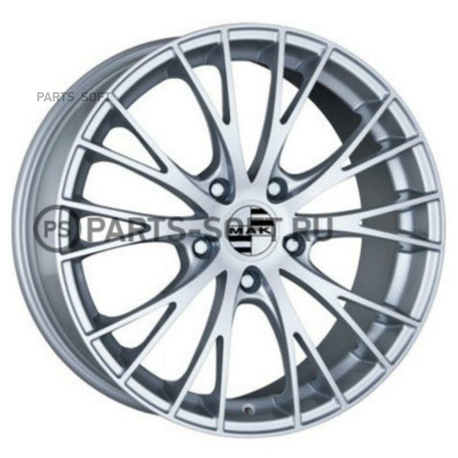 MAK WHS128453 10x21/5x112 ET19 D66,45 Rennen Silver