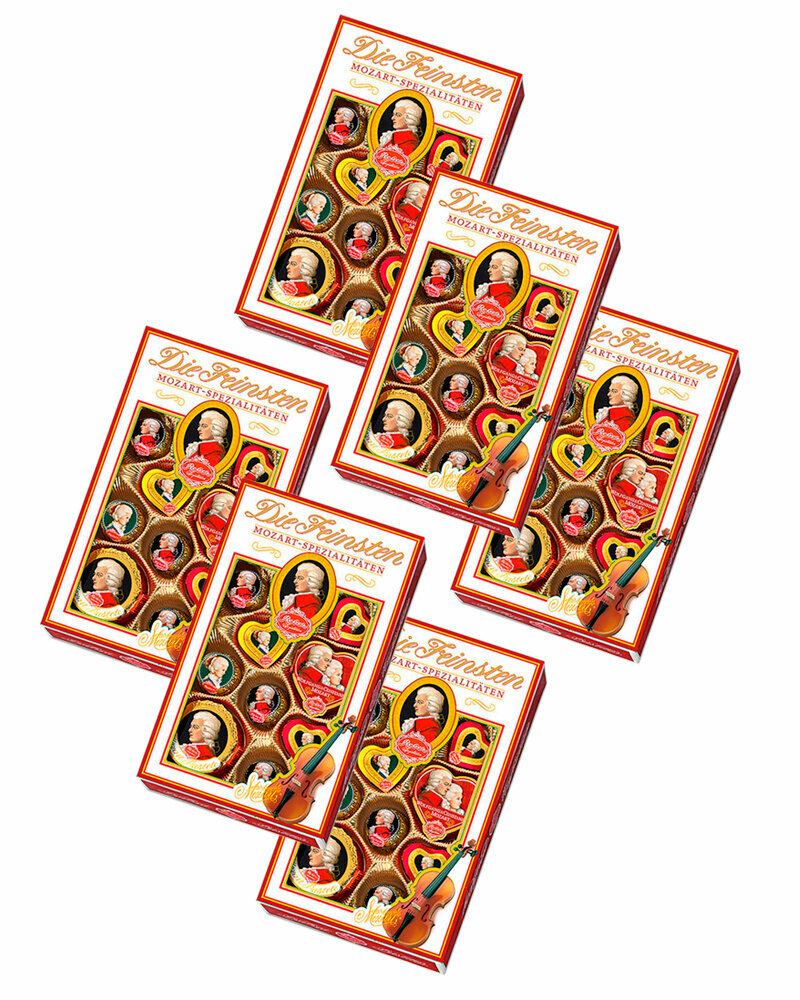 Шоколадные Конфеты Reber Ассорти 218 гр. - 6 шт