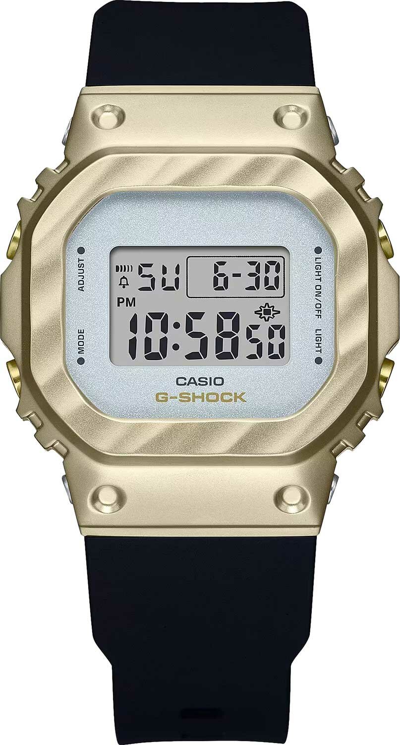 Наручные часы CASIO G-Shock, серебряный, черный — фото 1