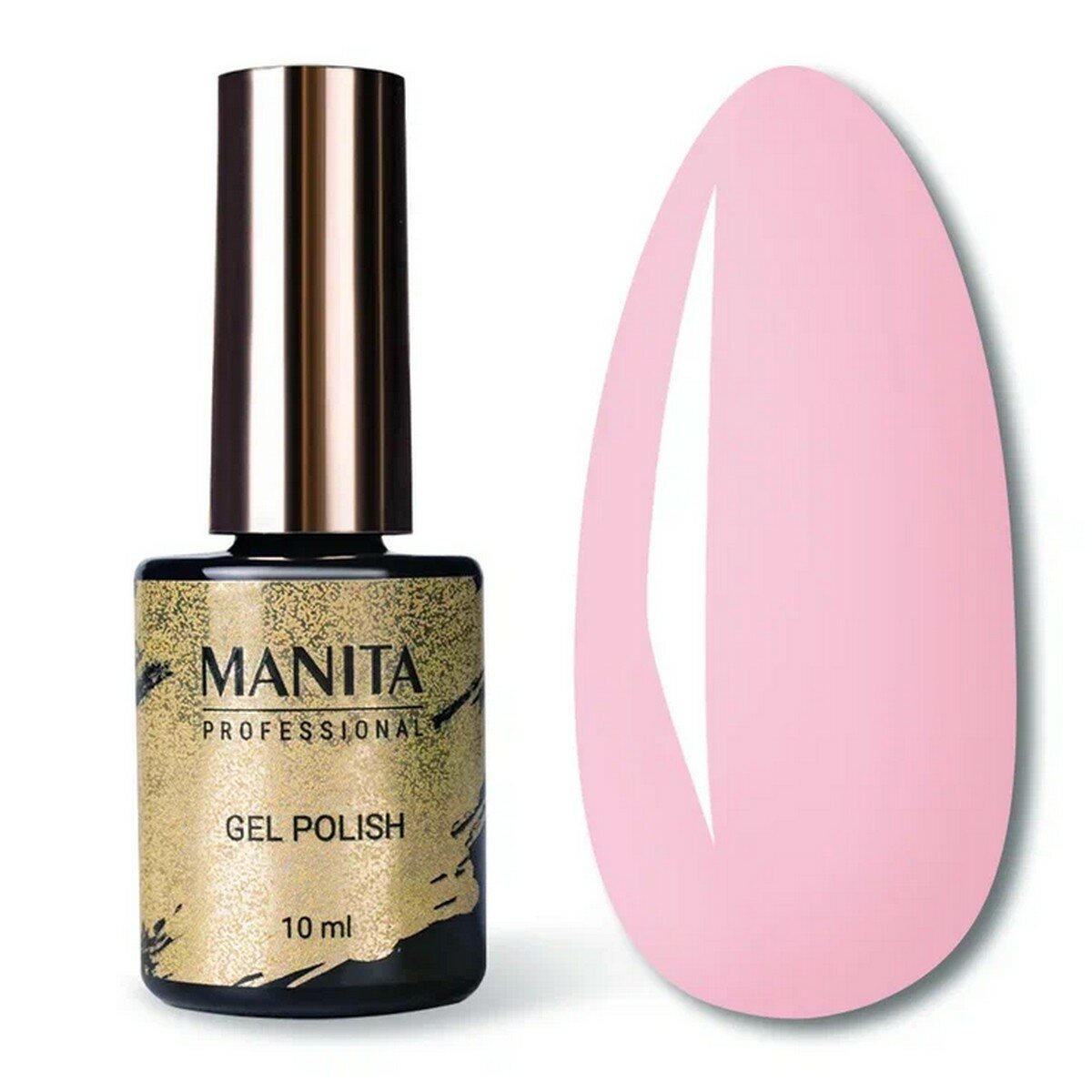 Гель лак Manita CLASSIC №027 "TENDER PINK" 10 мл, глянцевый, розовый