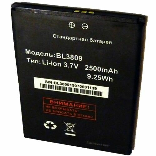 Fly BL3809 Аккумуляторная батарея