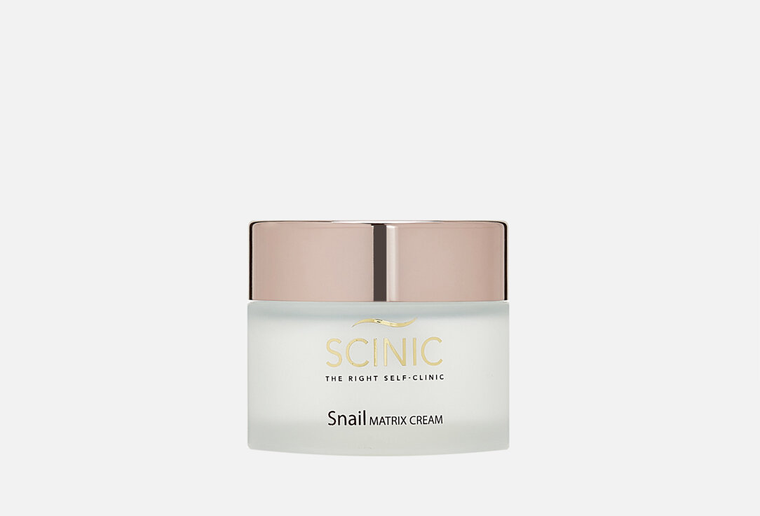 Ультраувлажняющий крем с муцином улитки для лица SCINIC Snail Matrix Cream