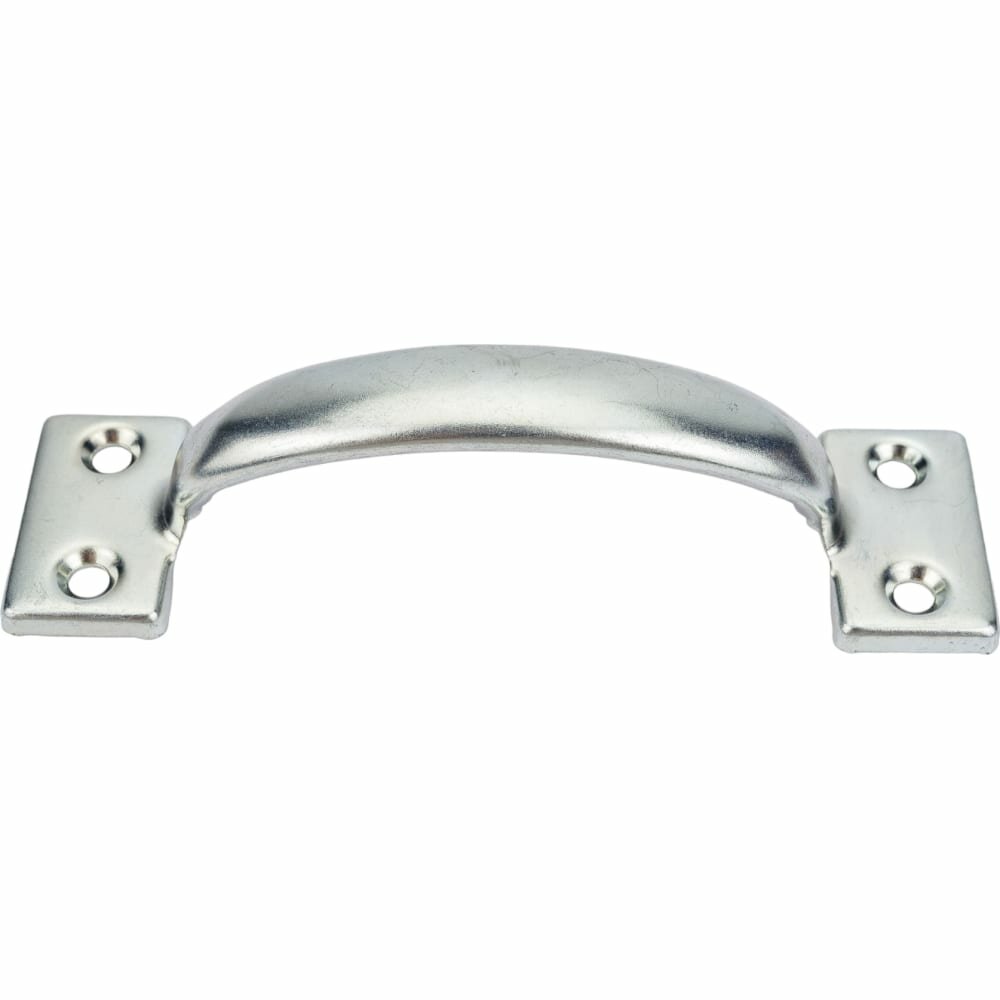 Оцинкованная цельнотянутая дверная ручка-скоба РемоКолор РС-90