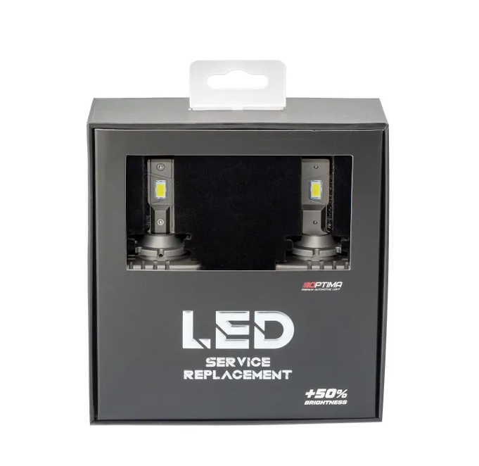 Светодиодные лампы Optima LED Service Replacement D5S 35W 4000Lm 5500K +50% Brightness (2 лампы)