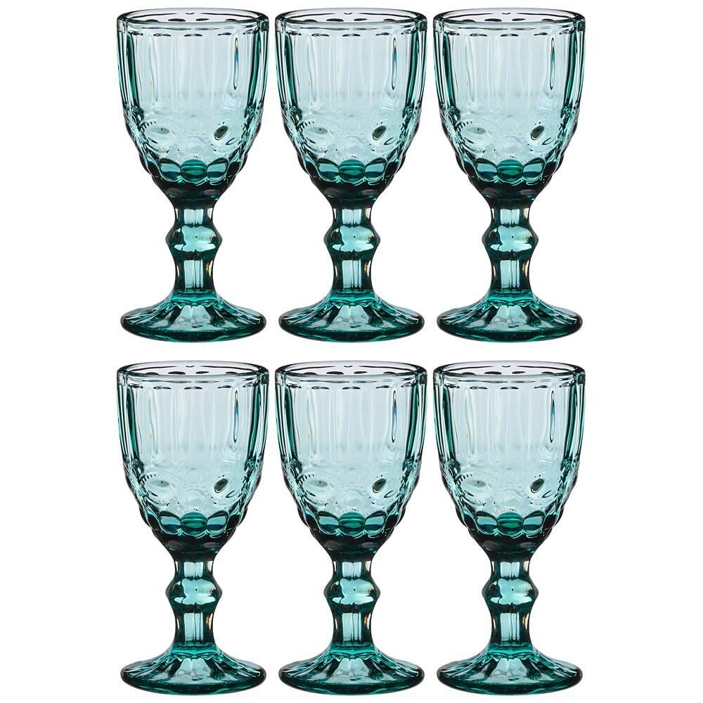 Набор рюмок "Серпентина" из 6 шт серия "muza color" 50 мл / H=10,5 см