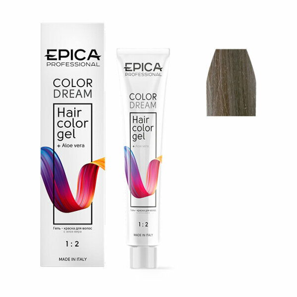 9.18 EPICA PROFESSIONAL COLORDREAM Гель-краска блондин пепельно-жемчужный, 100 мл.
