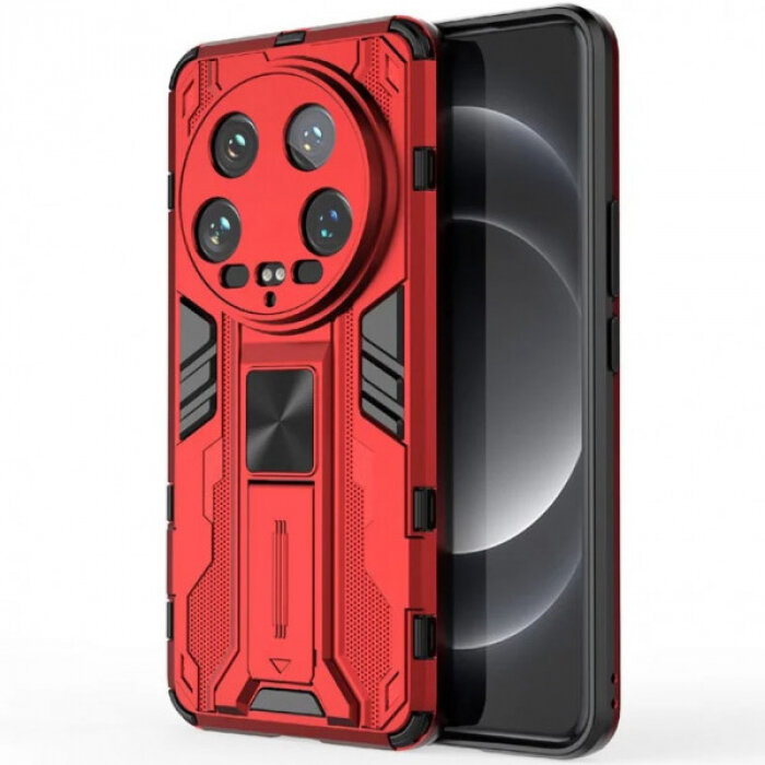 Galvatron Противоударный чехол-подставка для Xiaomi Mi 14 Ultra с защитой камеры