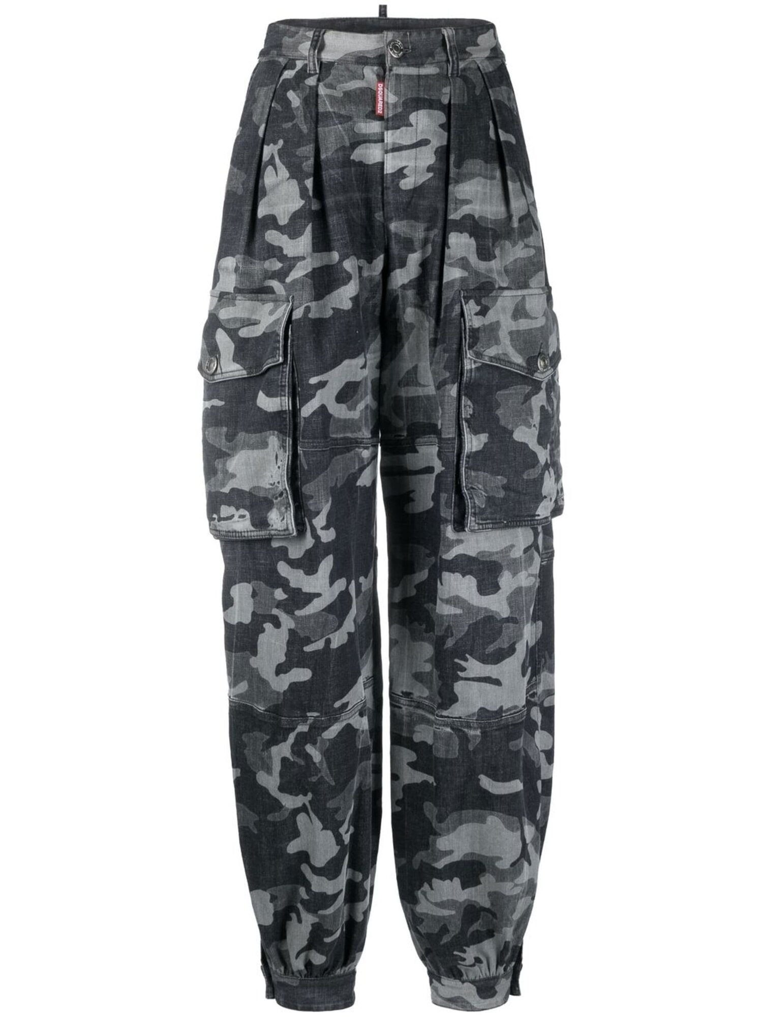 Брюки Camouflage-print cargo trousers