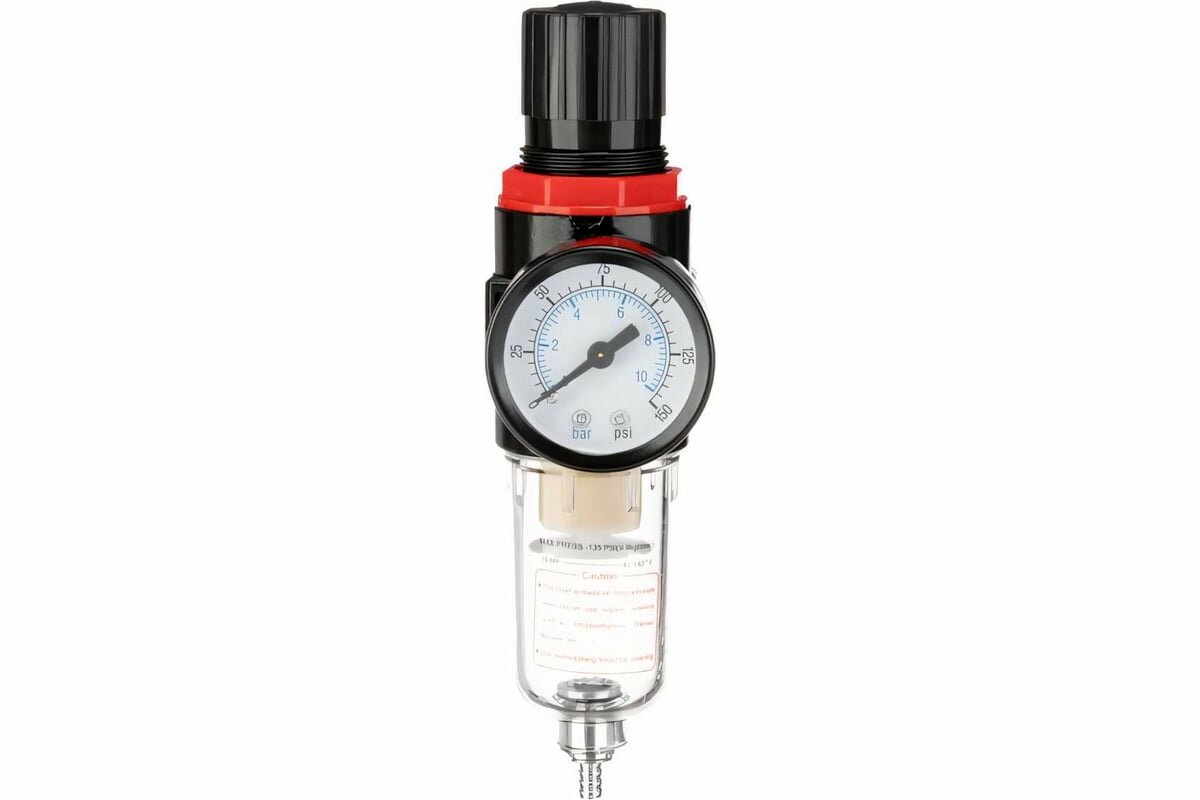 INTERTOOL Фильтр для очистки воздуха + редуктор 1/4 PT-1412