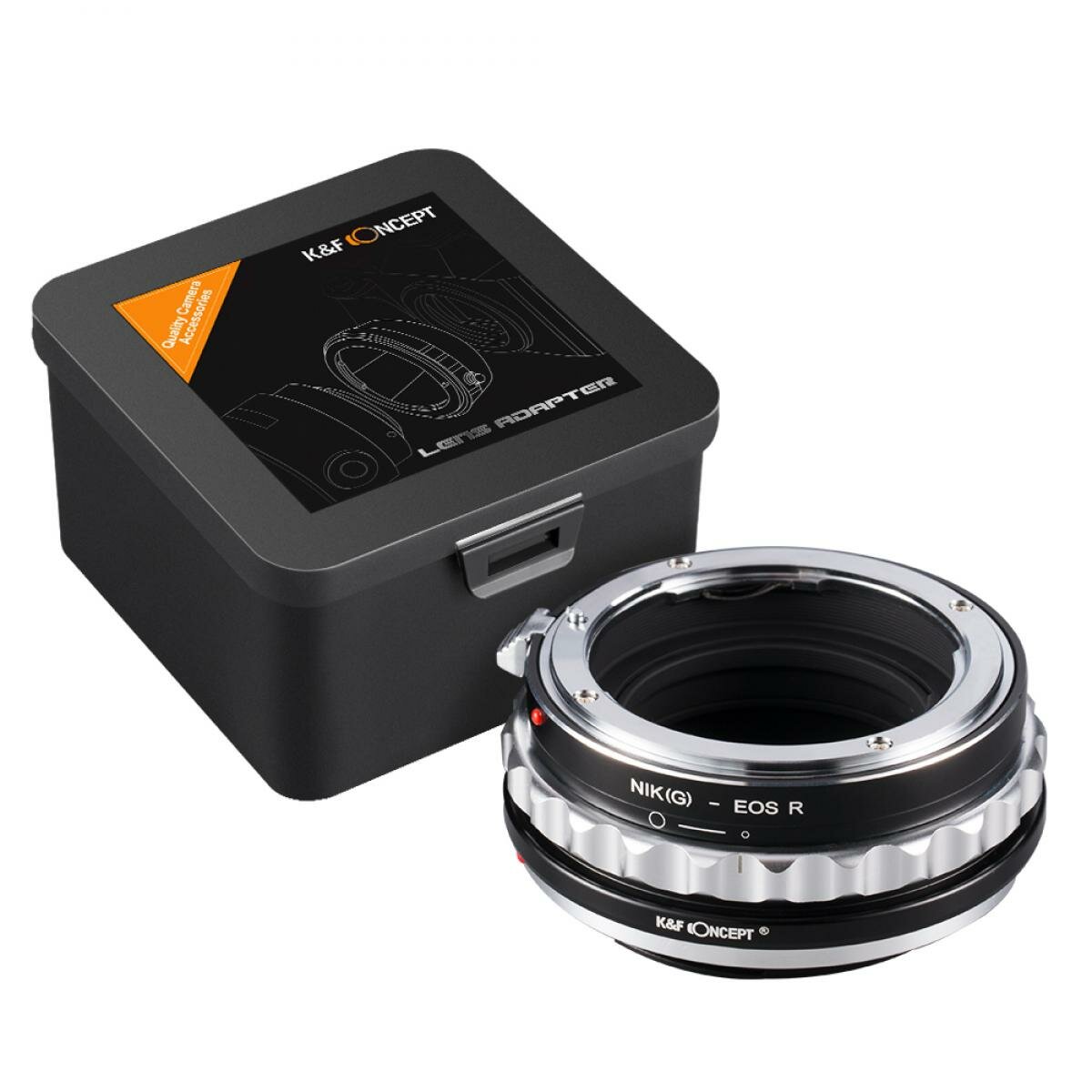 Переходник Nikon G - Canon EOS R K&F Concept
