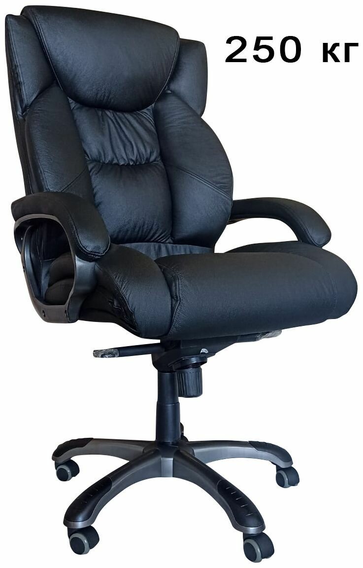 Аврора Silver, натуральная кожа Мадрас черная