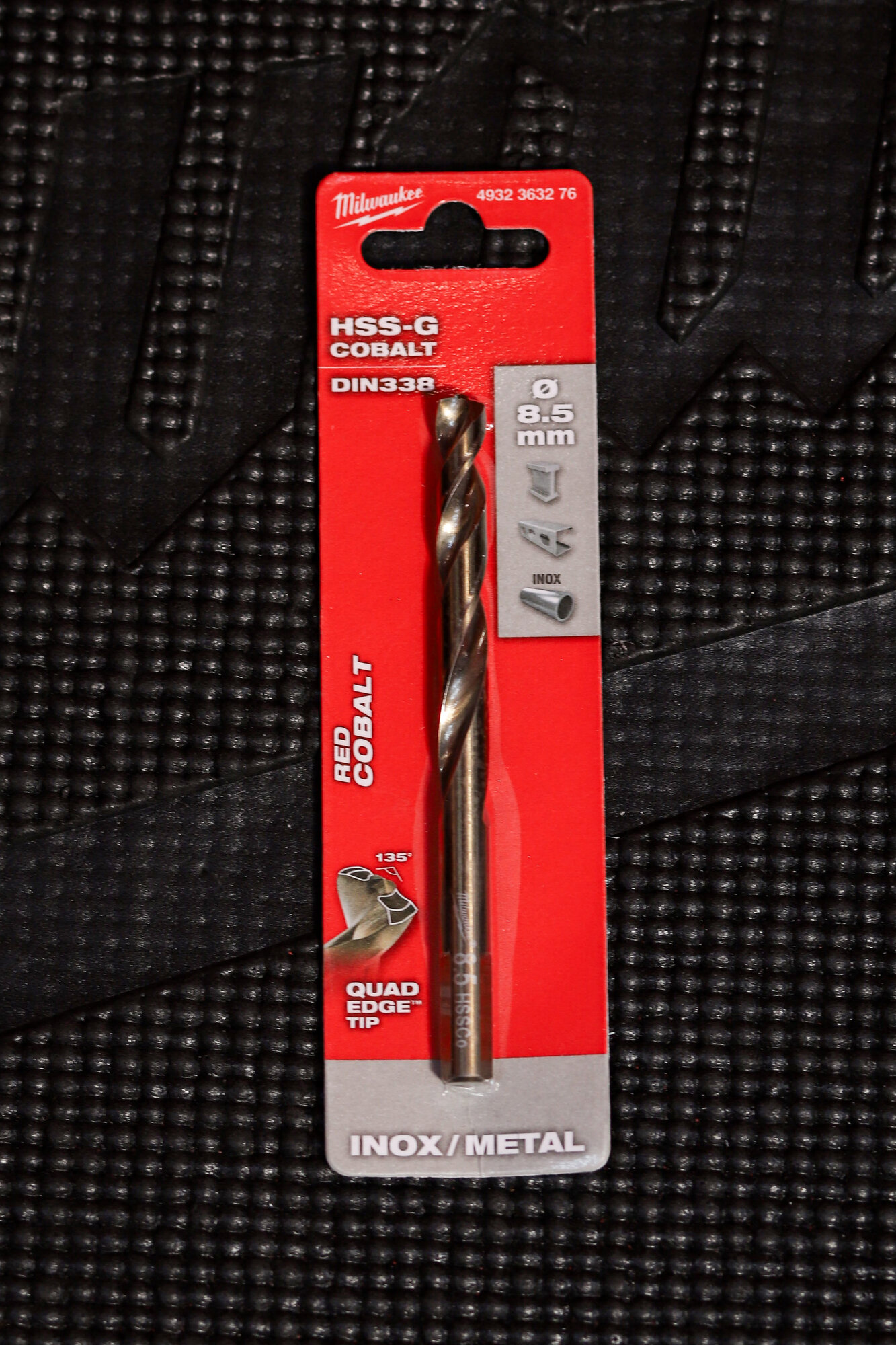 Сверло по металлу HSS-Co (8.5 мм, 1 шт.) Milwaukee-кобальтовой-легированной быстрорежущей стали