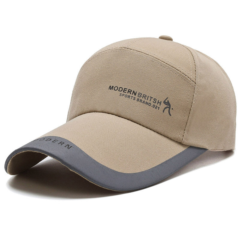 DIY Кепка мужская круглый год для пожилых солнцезащитная длинный козырь / B-023