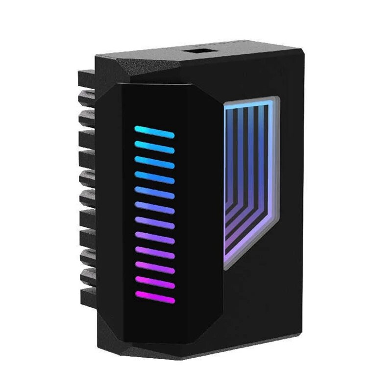 ARGB адаптер ATX 24-pin 180° Black