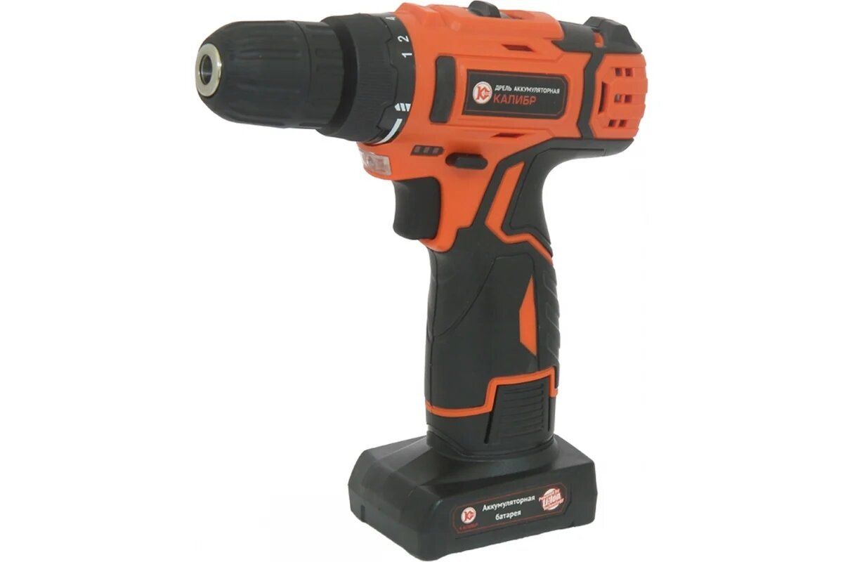 Калибр Аккумуляторная дрель Li-Ion 00000076622