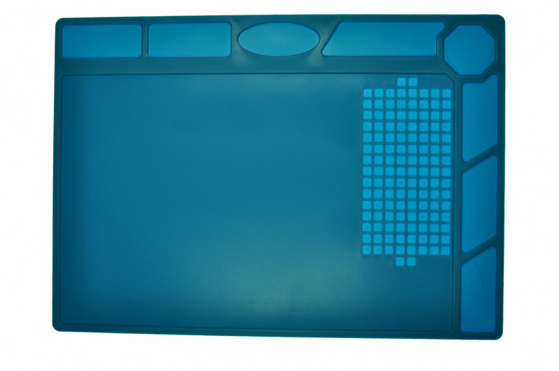 Коврик силиконовый термостойкий с органайзером 23см*32см