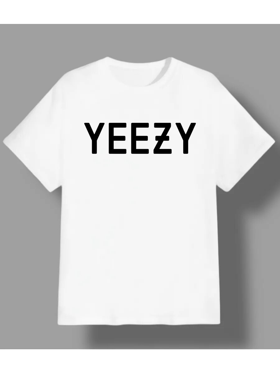 Футболка надпись YEEZY