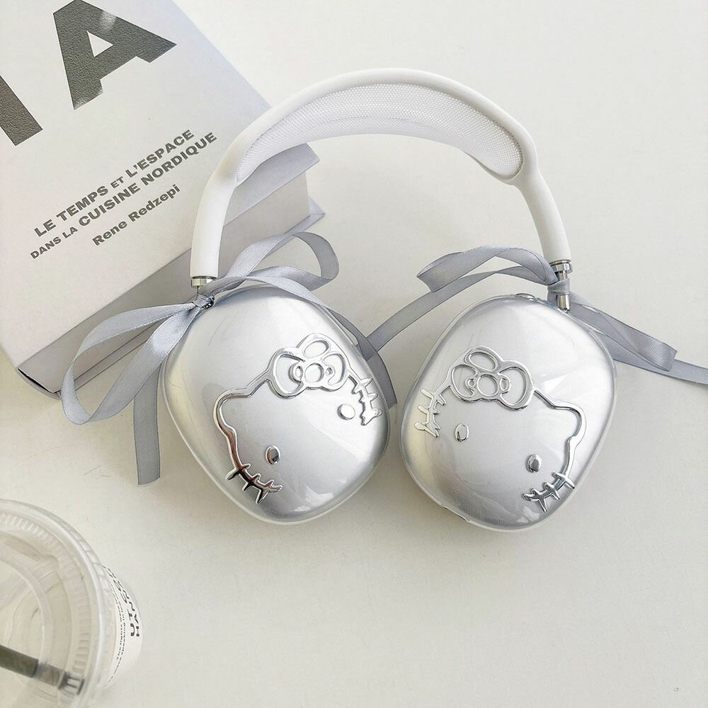 Чехол с AirPods Max рисунком милый мягкий защитный чехол для наушников AirPods Max