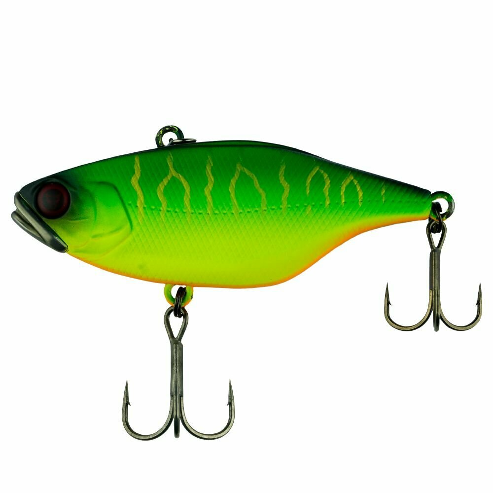 Воблер раттлин на щуку/на головля/на судака/на окуня/на форель JACKALL TN80 цв. matt tiger