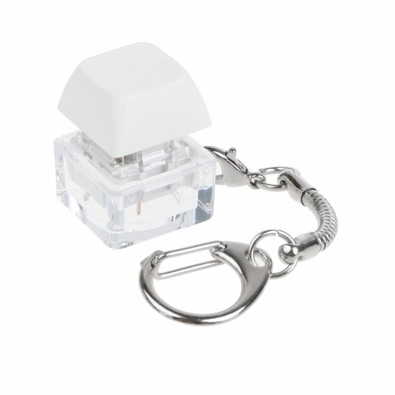 Механический брелок для клавиатуры MX Switch переключателей, тестер, комплект без светодиодной подсветки, игрушки снятия стресса, подарок