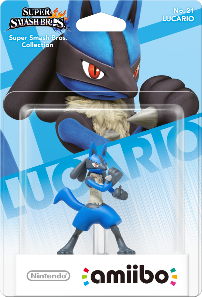Amiibo. Фигурка Лукарио / Lucario (Super Smash Bros. Collection)