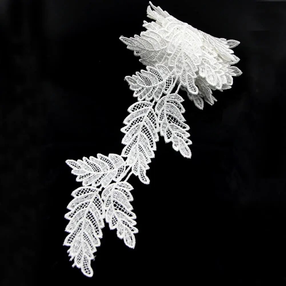 Белое кружево для рукоделия, 6,5 см, White