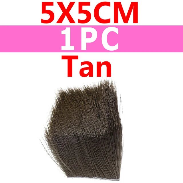 Bimoo Патчи для волос оленя 5 см * 5 см Коричневый, Tan