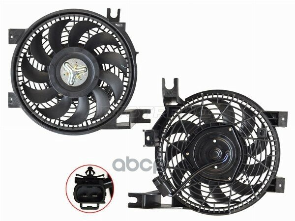 Диффузор Toyota Land Cruiser Prado (J150) 09-20 / Lexus GX 09-23 Sat арт. ST-59-0035