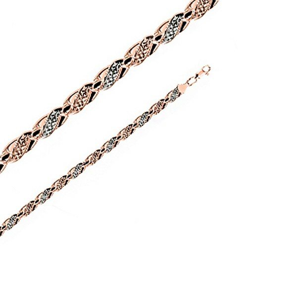 Браслет, красное золото, 585 проба