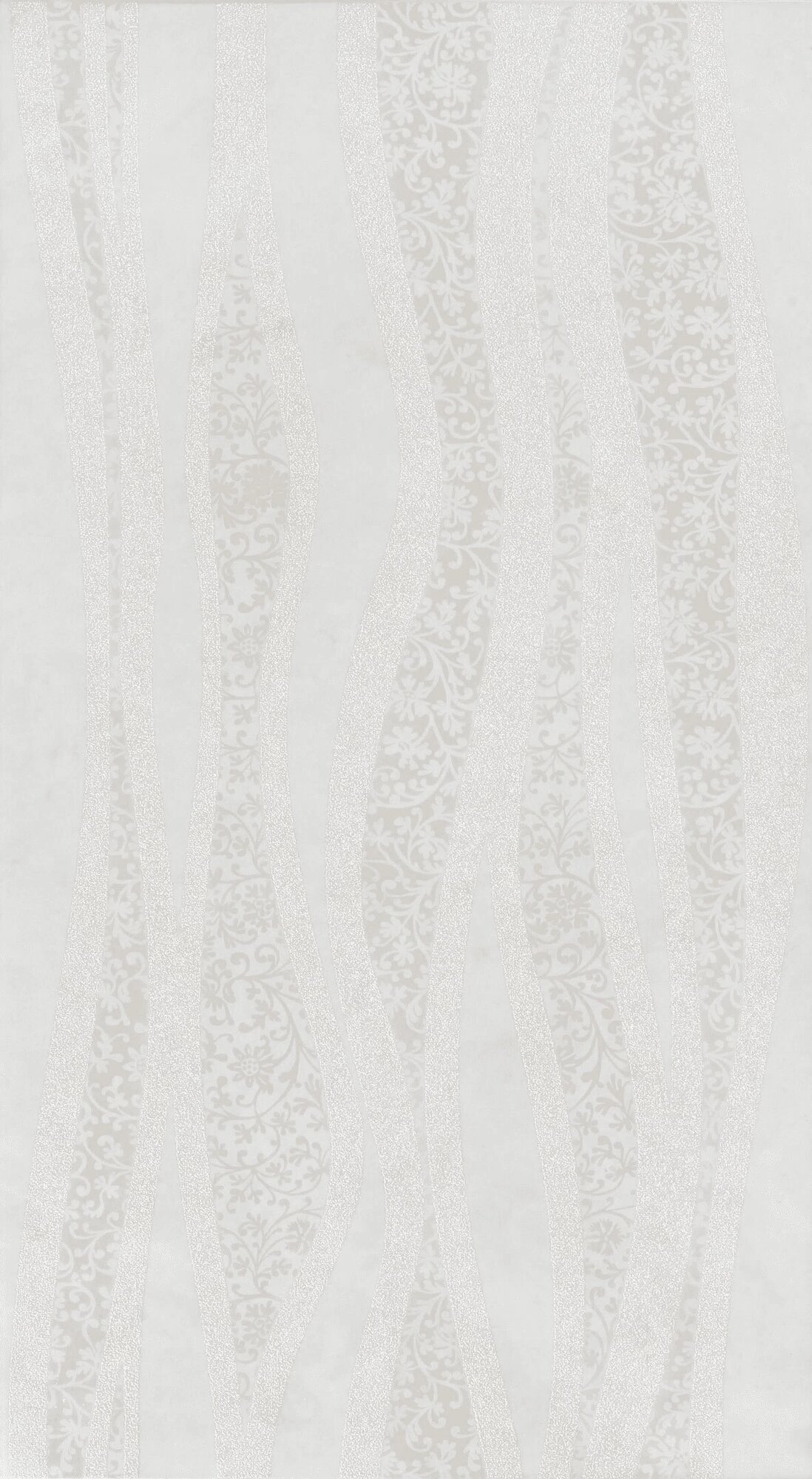 Плитка декор Нефрит Тендре волна серая 500x250x9 мм Нефрит 04-01-1-10-03-06-1460-2