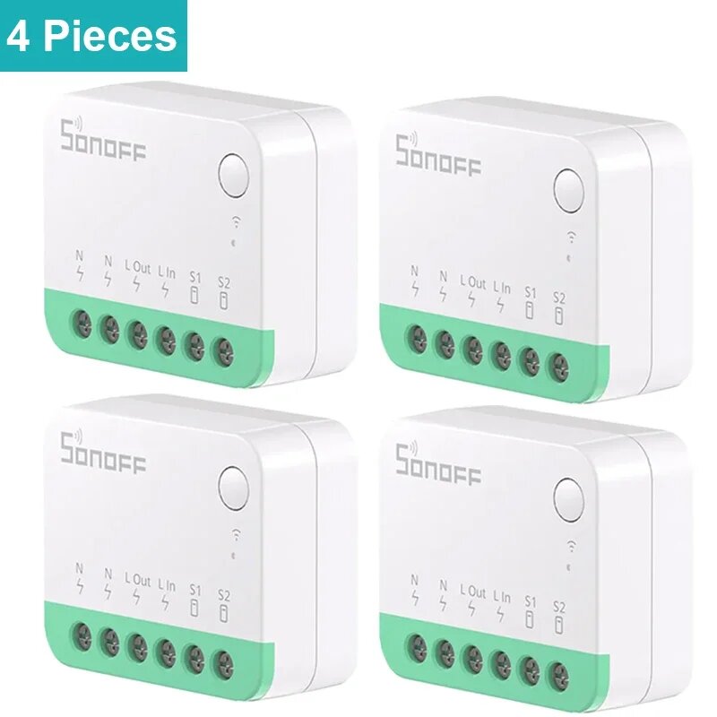 SONOFF MINIR4M Matter Wi-Fi умный выключатель 4 pieces