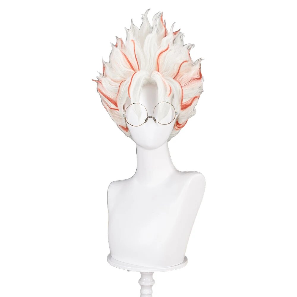 Косплей парик Ayase Momo DOKIDOKI Белый, Okarun TV Wig, PRE-SALE