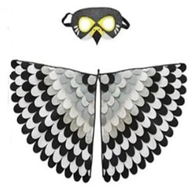 Детский карнавальный костюм сова/павлин/бабочка/птица B