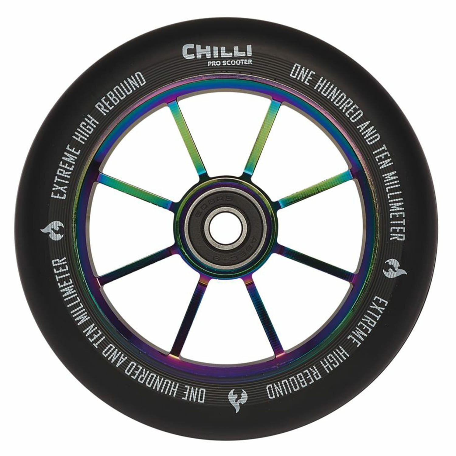 Колесо для самоката Chilli Wheel Rocky-110mm Neochrome