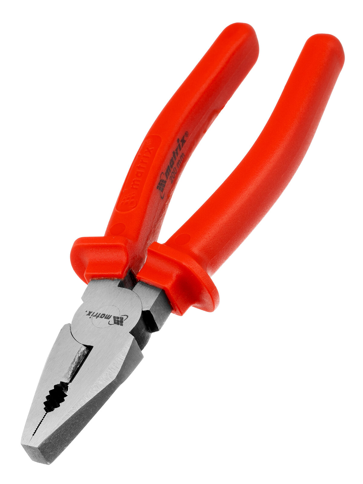 Плоскогубцы Matrix Econom 200 мм, шлифованные, пластмассовые рукоятки 16994