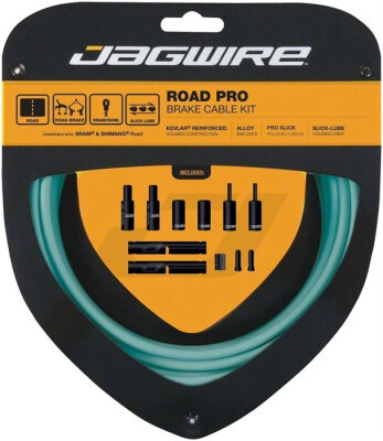Набор рубашек и тросиков тормоза Jagwire Road Pro Brake Kit Bianchi Celeste (PCK208)