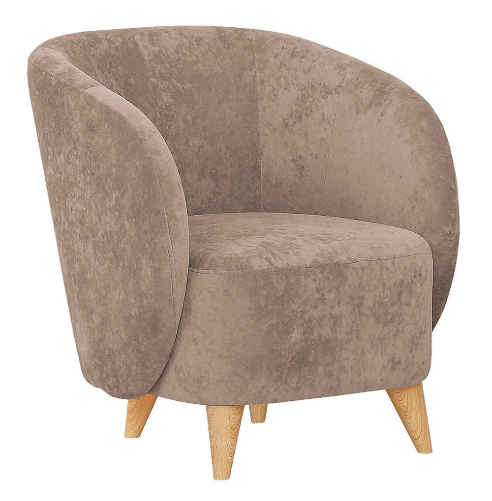 Кресло напольное отдыха в гостиную рикко 71,0х79,0х81 см, SENSEY LATTE