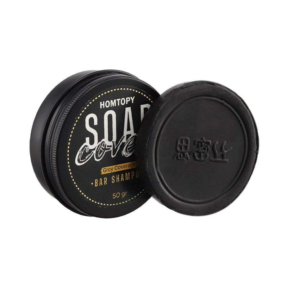 SoapCover, серое мыло для покрытия волос