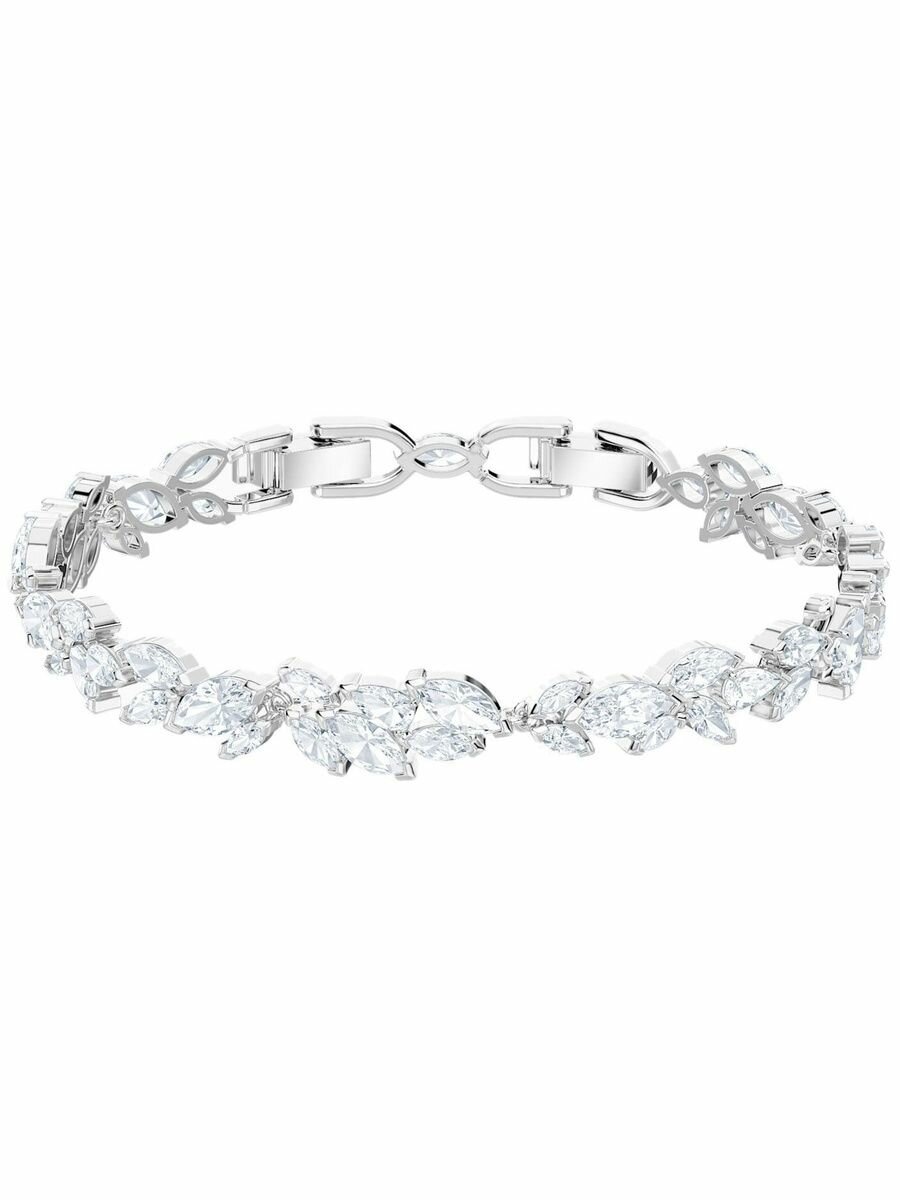 Браслет-цепочка, кристаллы Swarovski