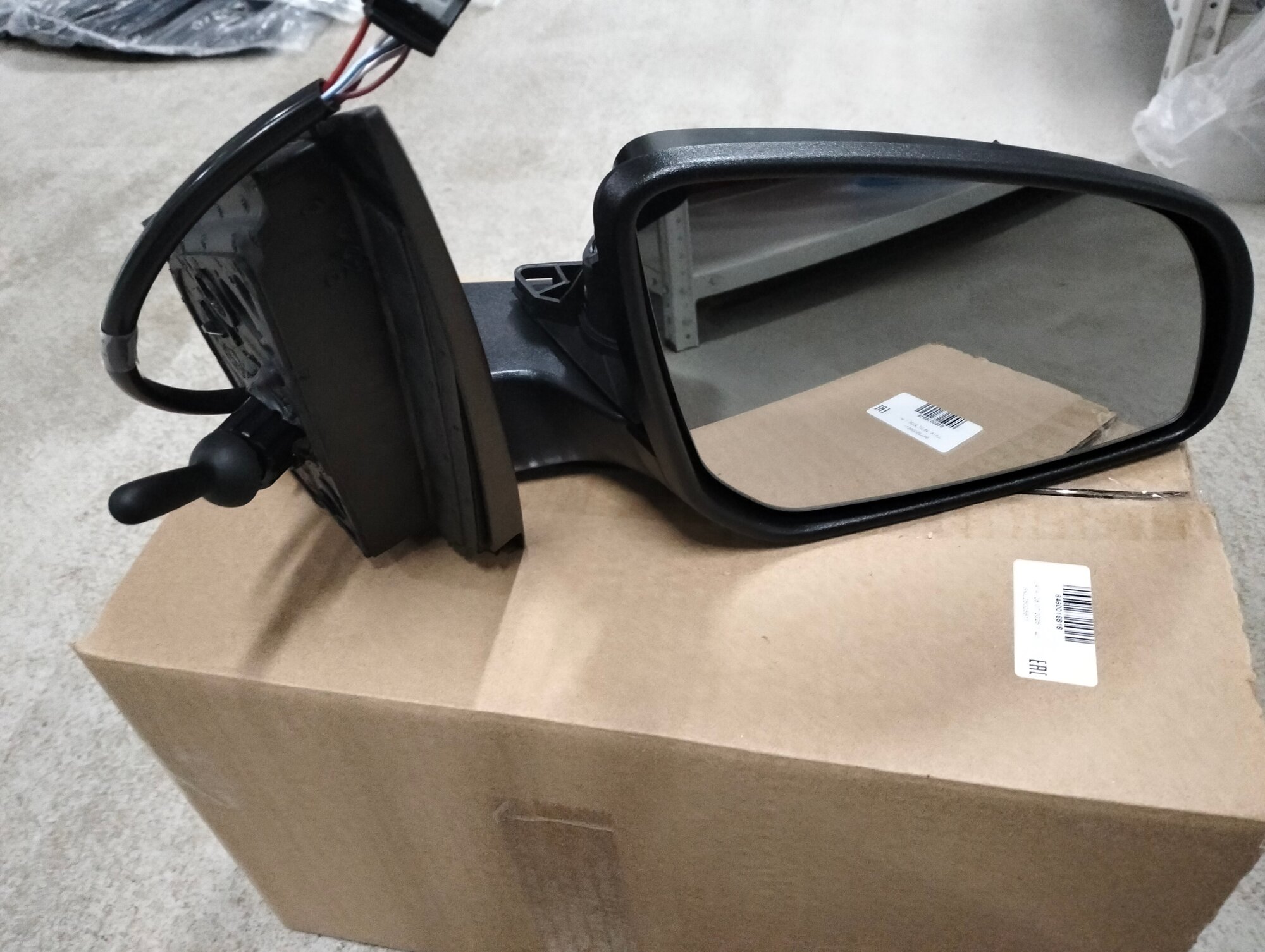 Зеркало боковое в сборе без задней крышки правое для LADA ISKRA с подогревом