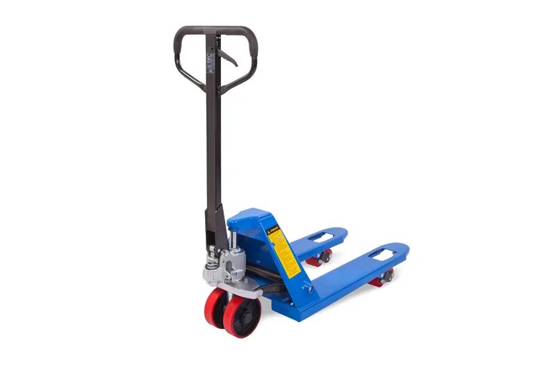 1009470 Тележка гидравлическая 2500 кг 600х550 мм полиуретановые колеса TOR RHP