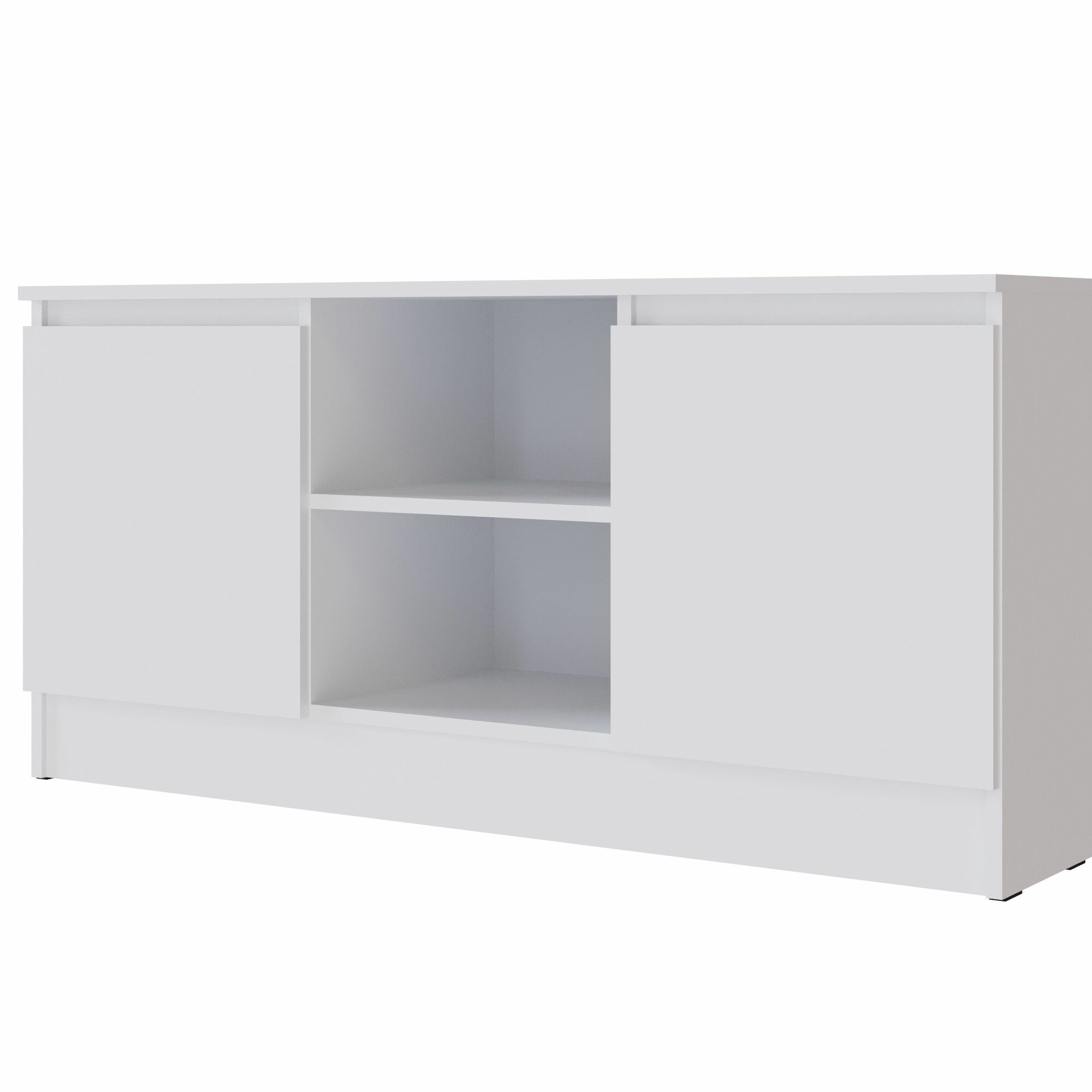 Гостиная Мэнкс Тумба ТВ МГТ-1 белый (Микон)