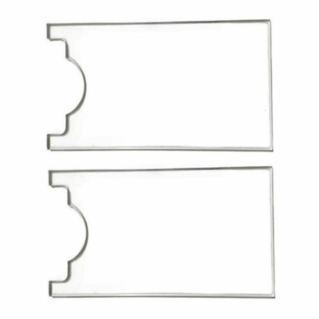 Огнестойкие заполнители, 2 шт, предотвращение опасности, разделители для мебели, легкая установка, - Комбинация C