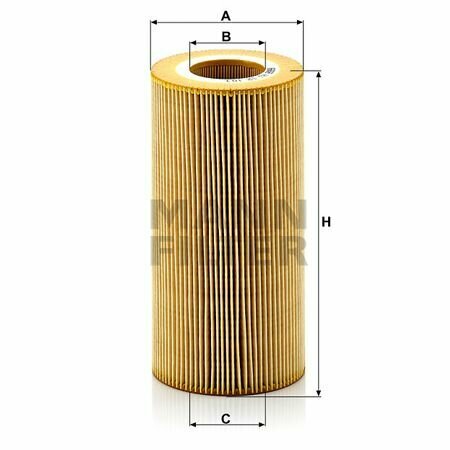 Масляный фильтр MANN-FILTER HU12103X