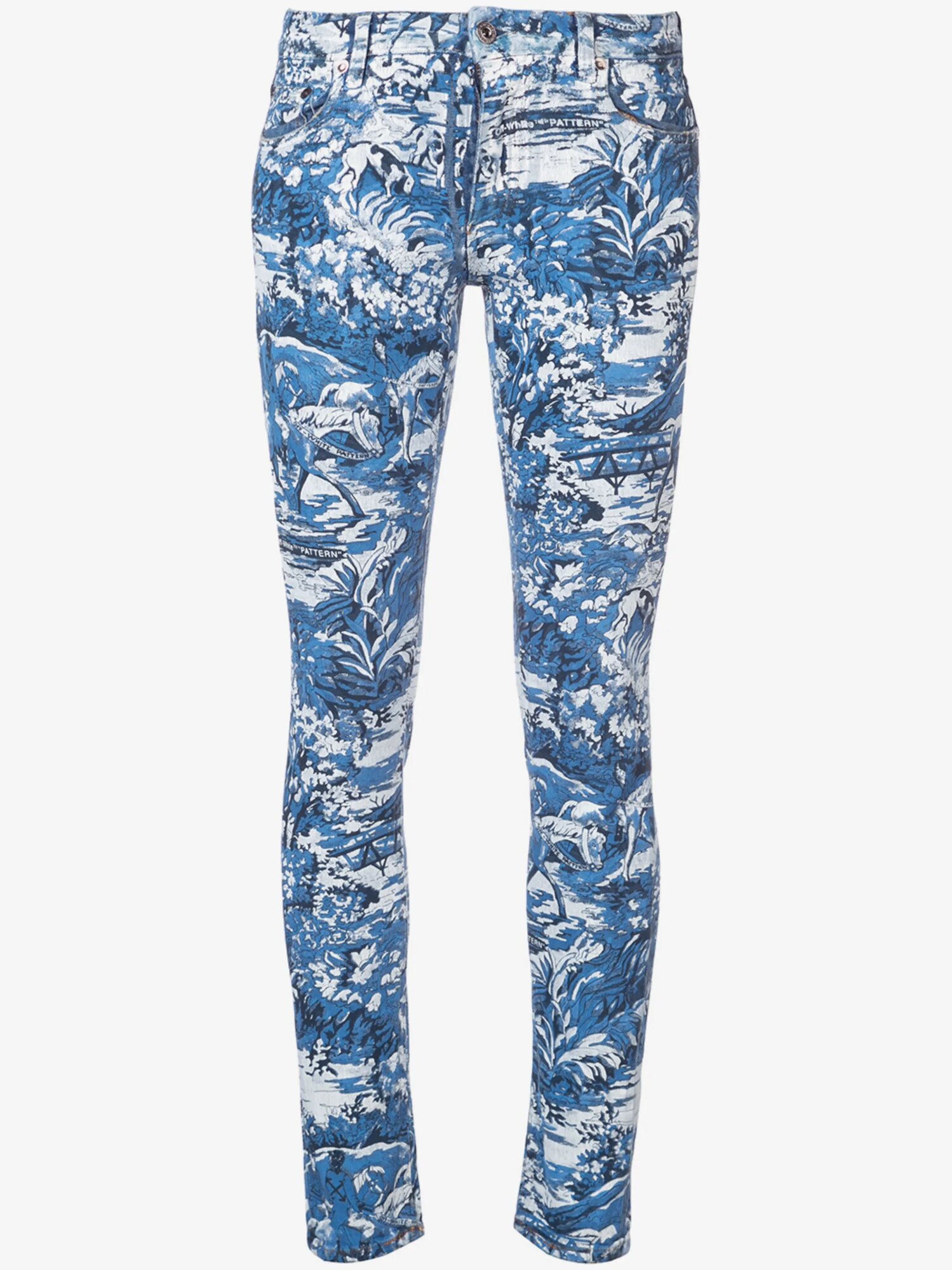Джинсы скинни Off-White