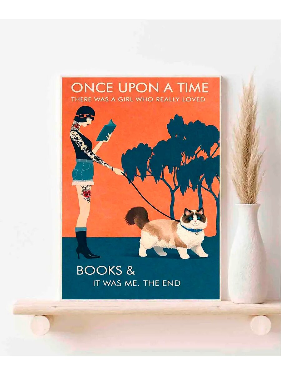 Рэгдолл (Ragamuffin), Books & , Плакат 30x42см